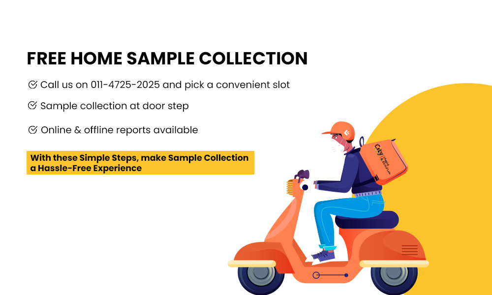 Free Sample Collection - Blood Test at Home in Delhi
